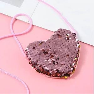 Accessories | Pick Any 214 Sale Kids Sequined Heart Bag | Poshmark